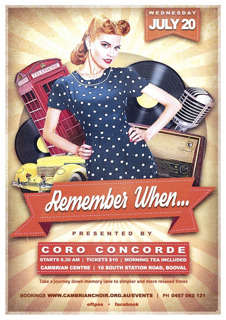 Remember When - Blackstone-Ipswich Cambrian Choir